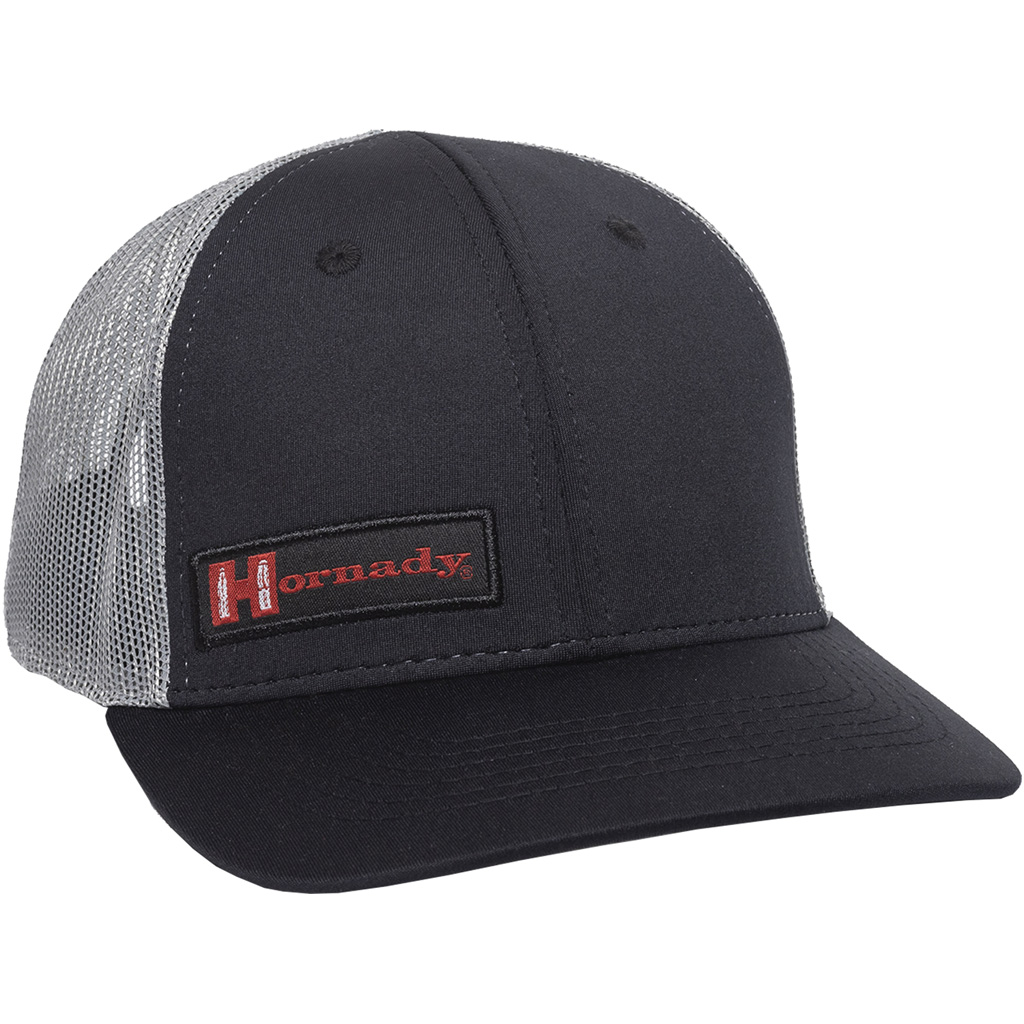 Hornady Black & Gray Meshback Cap | The Real Grit
