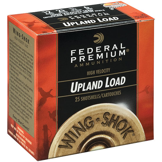 Premium Wing-Shok High Velocity #4 2-3/4" 1-3/8 oz 12 Gauge Shotgun ...