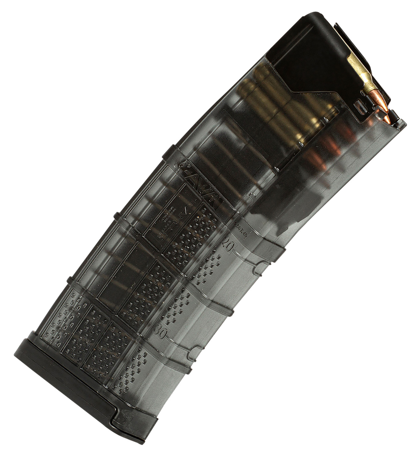 L5AWM AR 10 Round 5.56 NATO Magazine - Smoke | The Real Grit