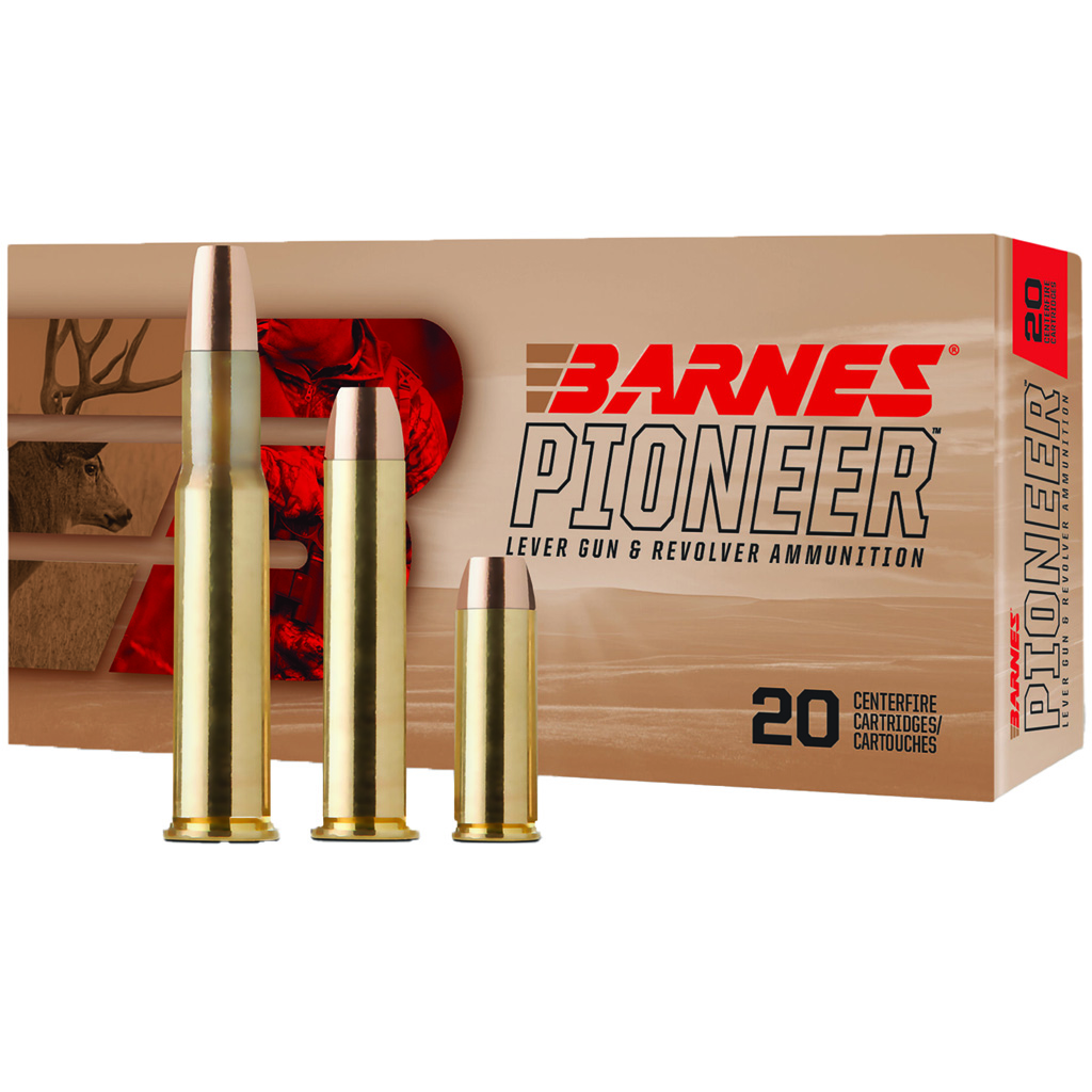 Pioneer Lever Gun & Revolver Original 250 gr 45 Colt Rimfire Ammo - 20 ...
