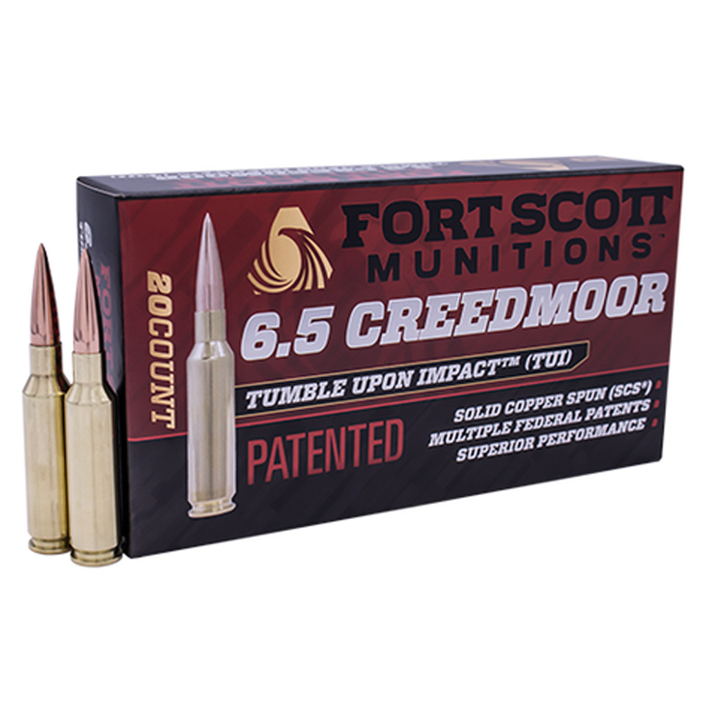 TUI Solid Copper Spun 123 gr 6.5 Grendel Rifle Ammo - 20 Round Box ...