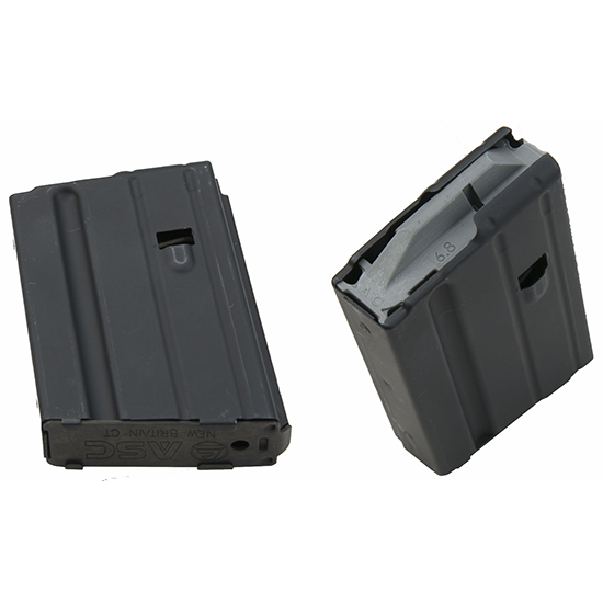 Stainless Steel 10 Round 6.8 SPC Magazine - Black | The Real Grit