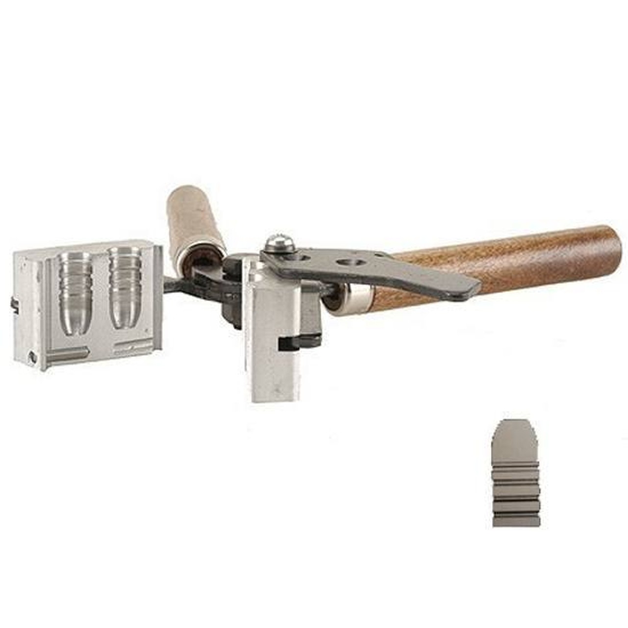 Flat Nose .308 113 gr 30 Caliber Double Cavity Mold | The Real Grit