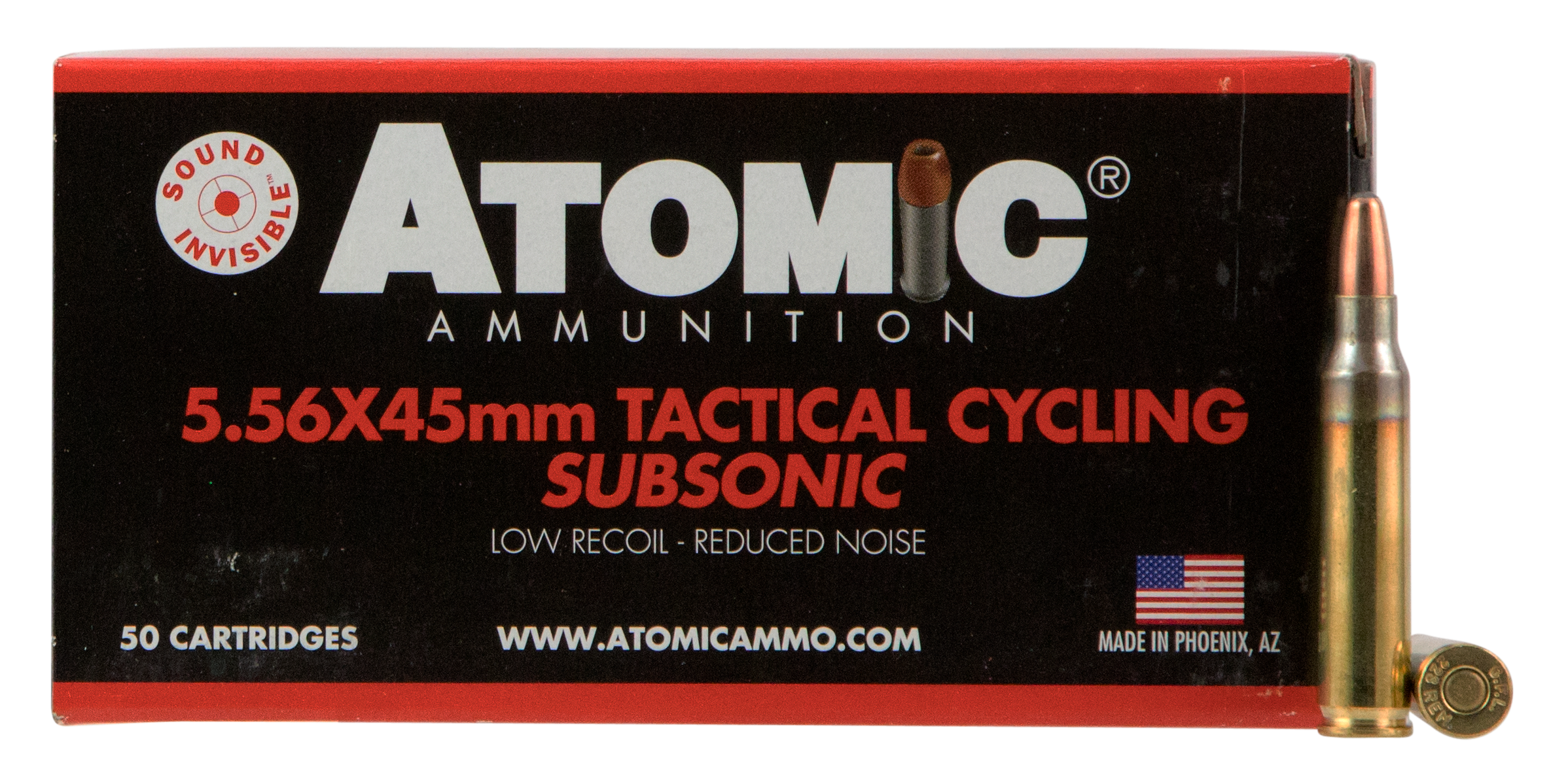 Subsonic Soft Point Round Nose 112 gr 5.56x45mm NATO Rifle Ammo - 50 ...