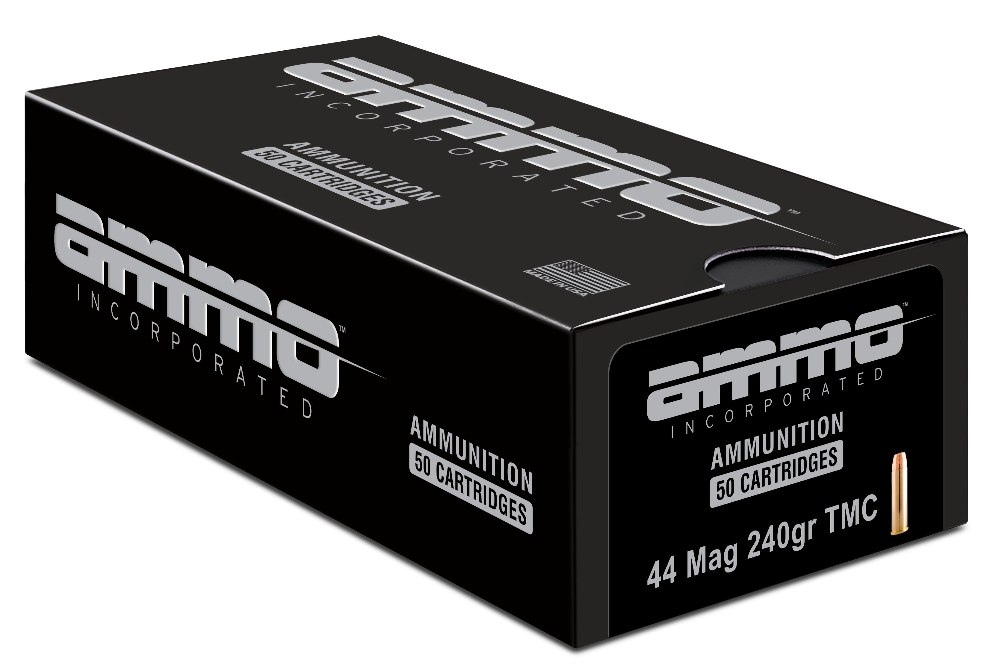 Signature Total Metal Case 240 gr 44 Magnum Handgun Ammo - 50 Round Box ...