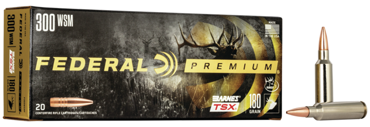 Premium Barnes TSX 180 gr 300 WSM Rifle Ammo - 20 Round Box | The Real Grit