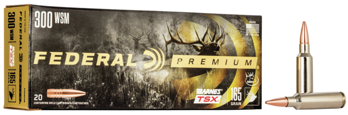Premium Barnes TSX 165 gr 300 WSM Rifle Ammo - 20 Round Box | The Real Grit