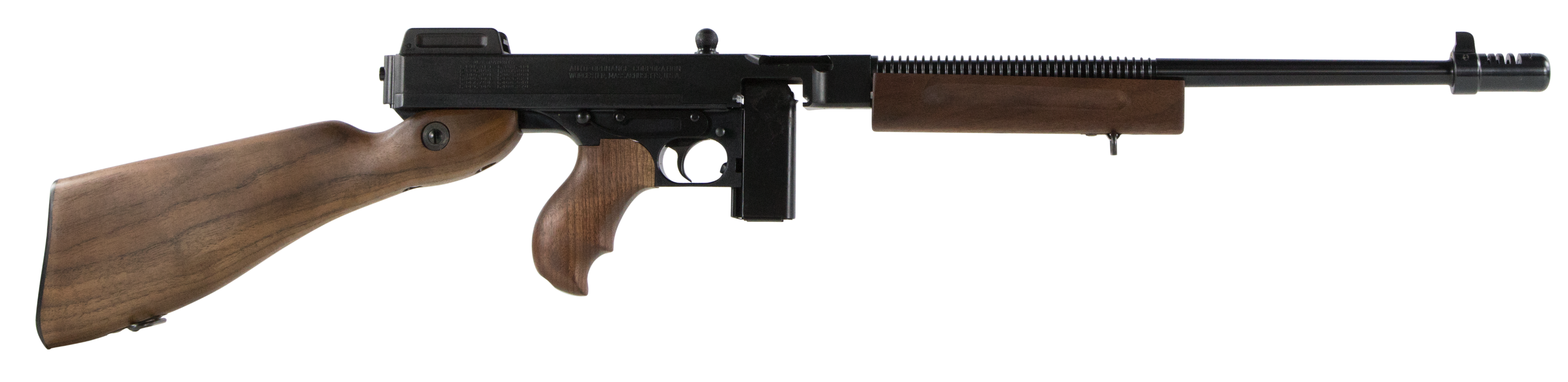 Thompson 1927A-1 Deluxe Bootlegger 18" 10 Round Stick 45 ACP Semi Auto ...