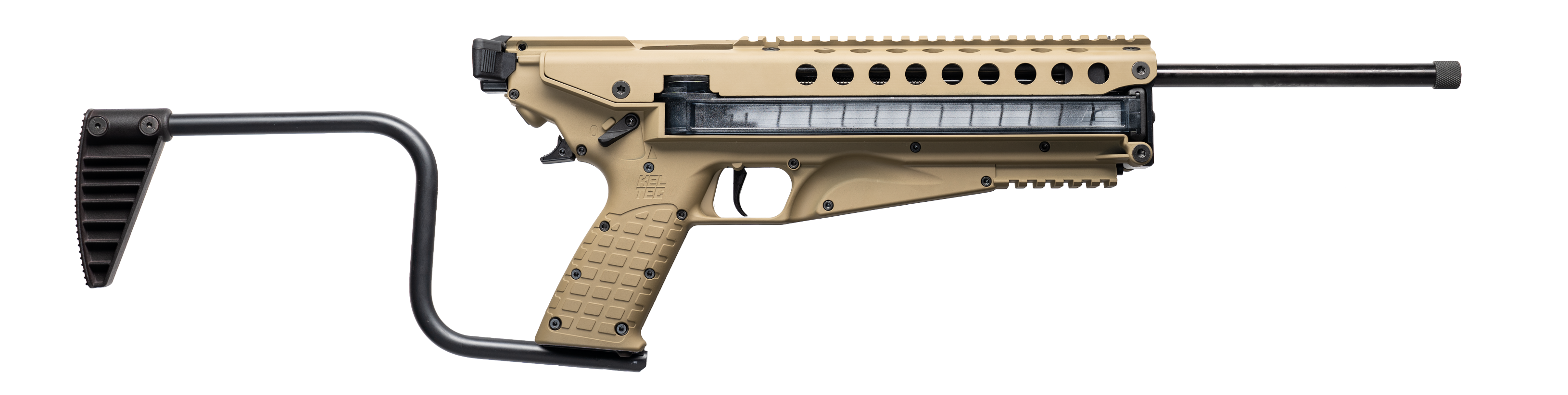 R50 16.10" 50 Round 5.7mm x 28mm Semi Auto Rifle - Tan | The Real Grit