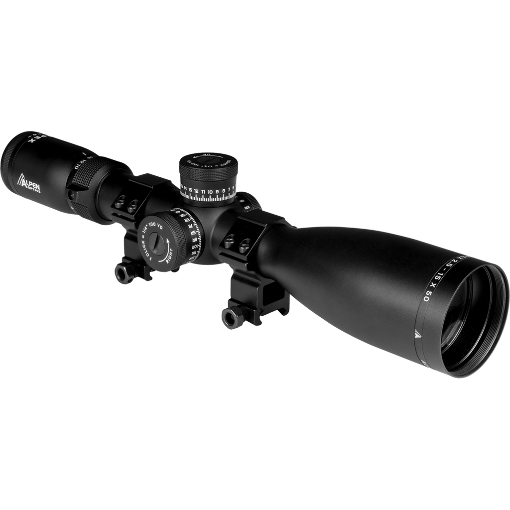 Alpen Apex 2.5-15x 50mm Rifle Scope | The Real Grit