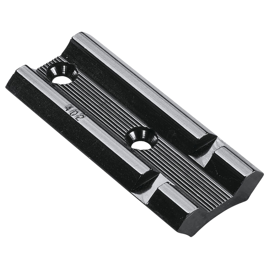 Aluminum Top 1-Piece Rifle Base - Black - Marlin 455/MR7 | The Real Grit