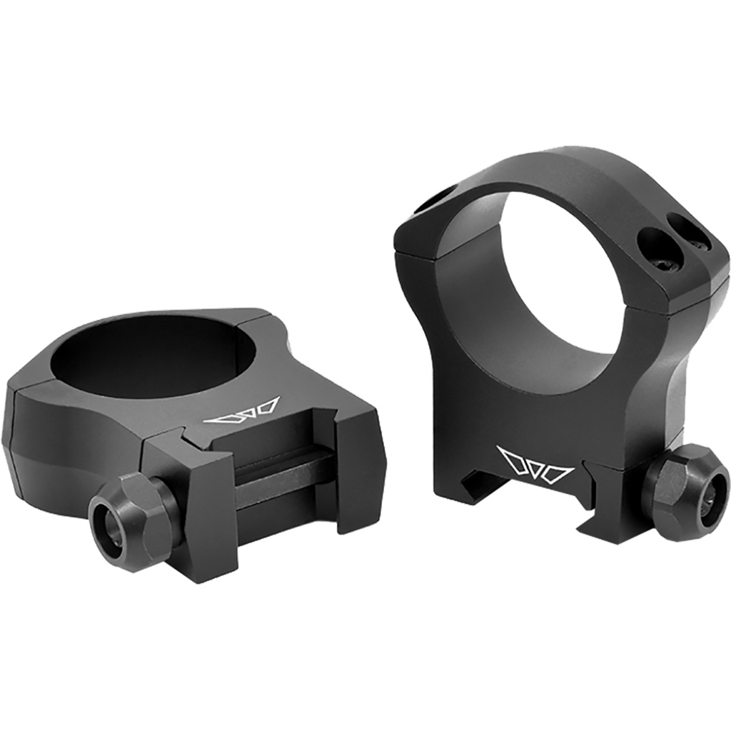 Mountain Tech 30mm High Horizontal-Split Scope Rings - Matte Black ...