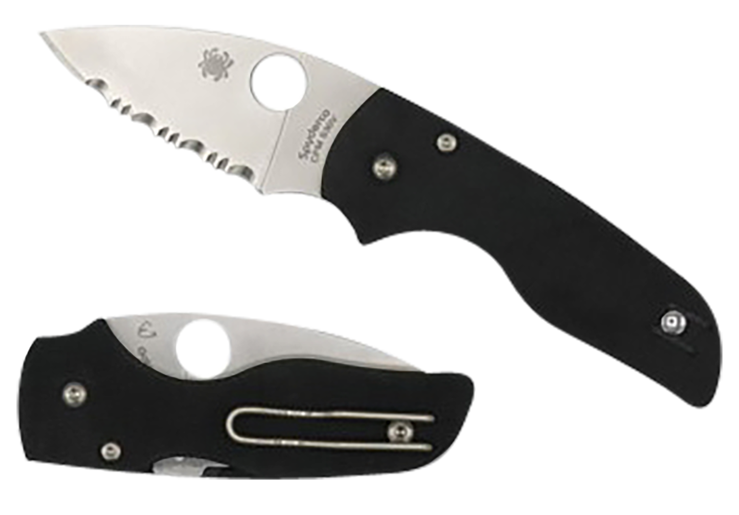 Lil' Native 2.42" Plain Blade Folding Knife - Black | The Real Grit