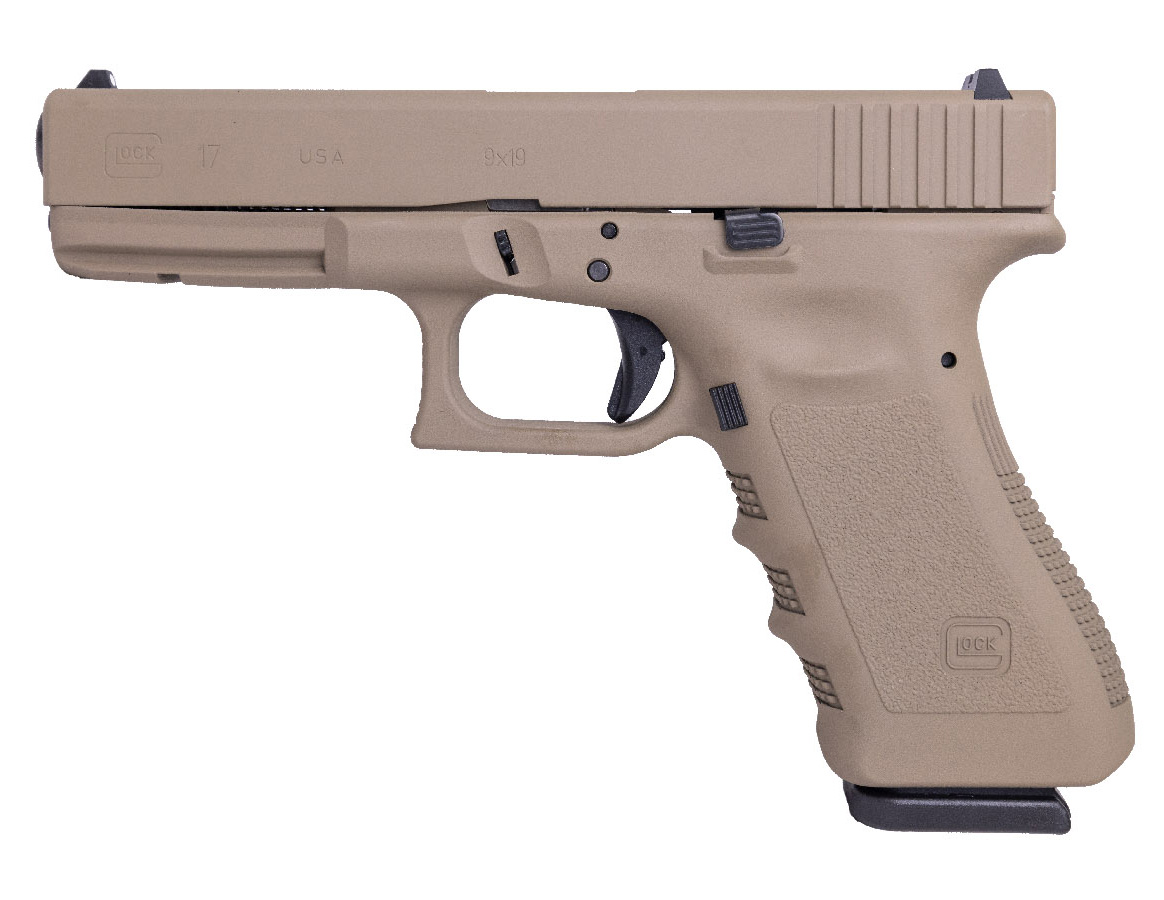 G17 Gen3 4.49" 17 Round 9mm Pistol - Flat Dark Earth | The Real Grit