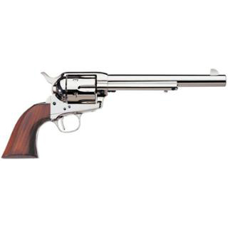 1873 Cattleman 7.50" 6 Round 45 Colt Revolver - Nickel | The Real Grit