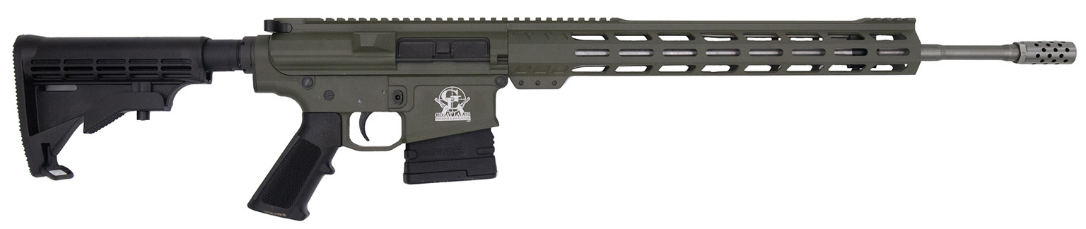 AR10 20" 10 Round 6.5mm Creedmoor Semi Auto Rifle - OD Green | The Real ...