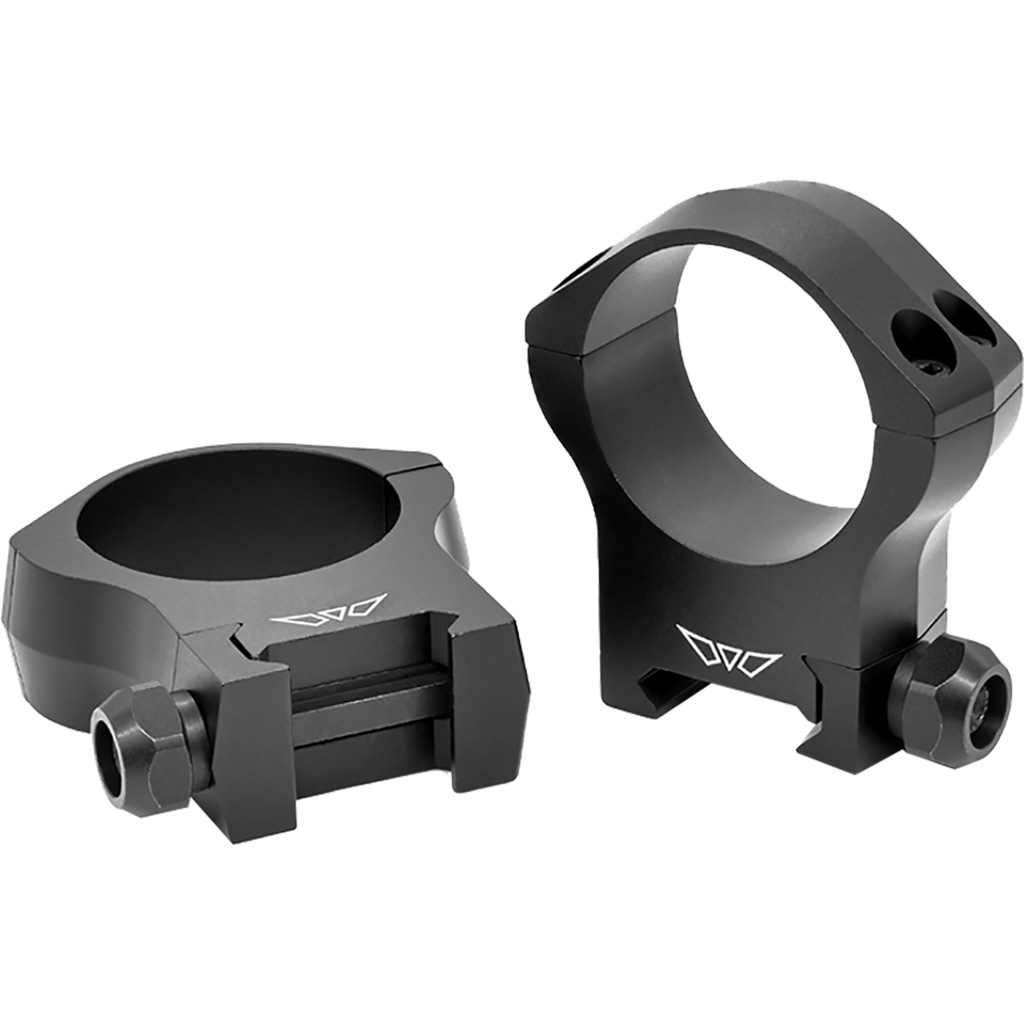 Mountain Tech 34mm High Horizontal-Split Scope Rings - Matte Black ...
