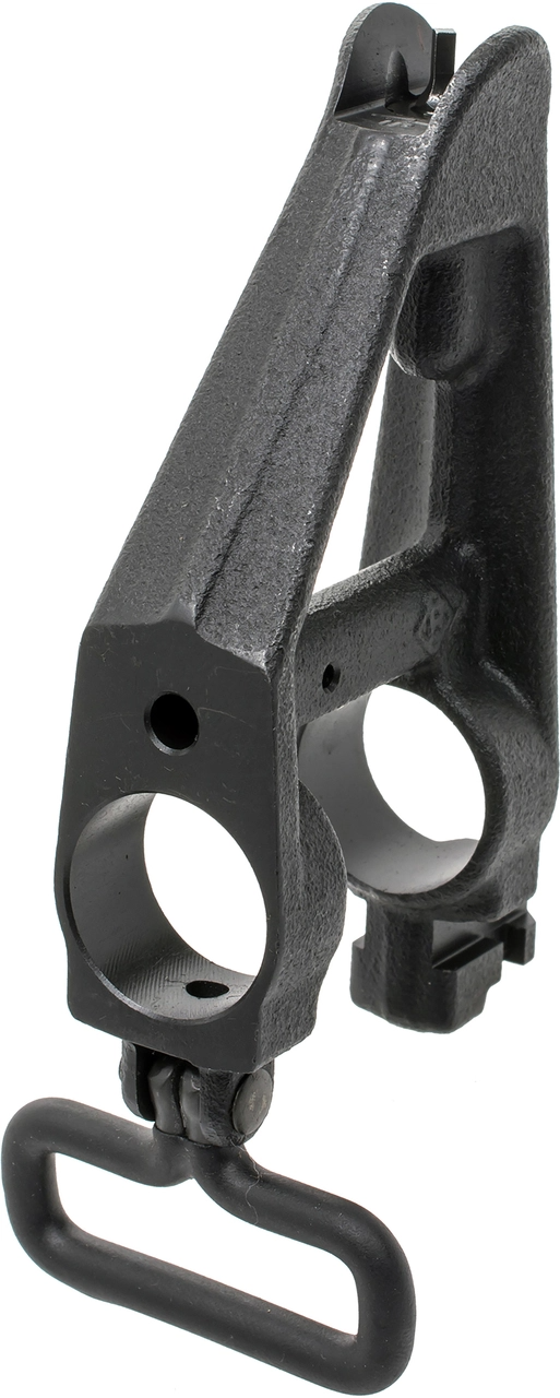 Steel F-Style Front Sight/Gas Block Assembly for AR-15 - Black | The ...