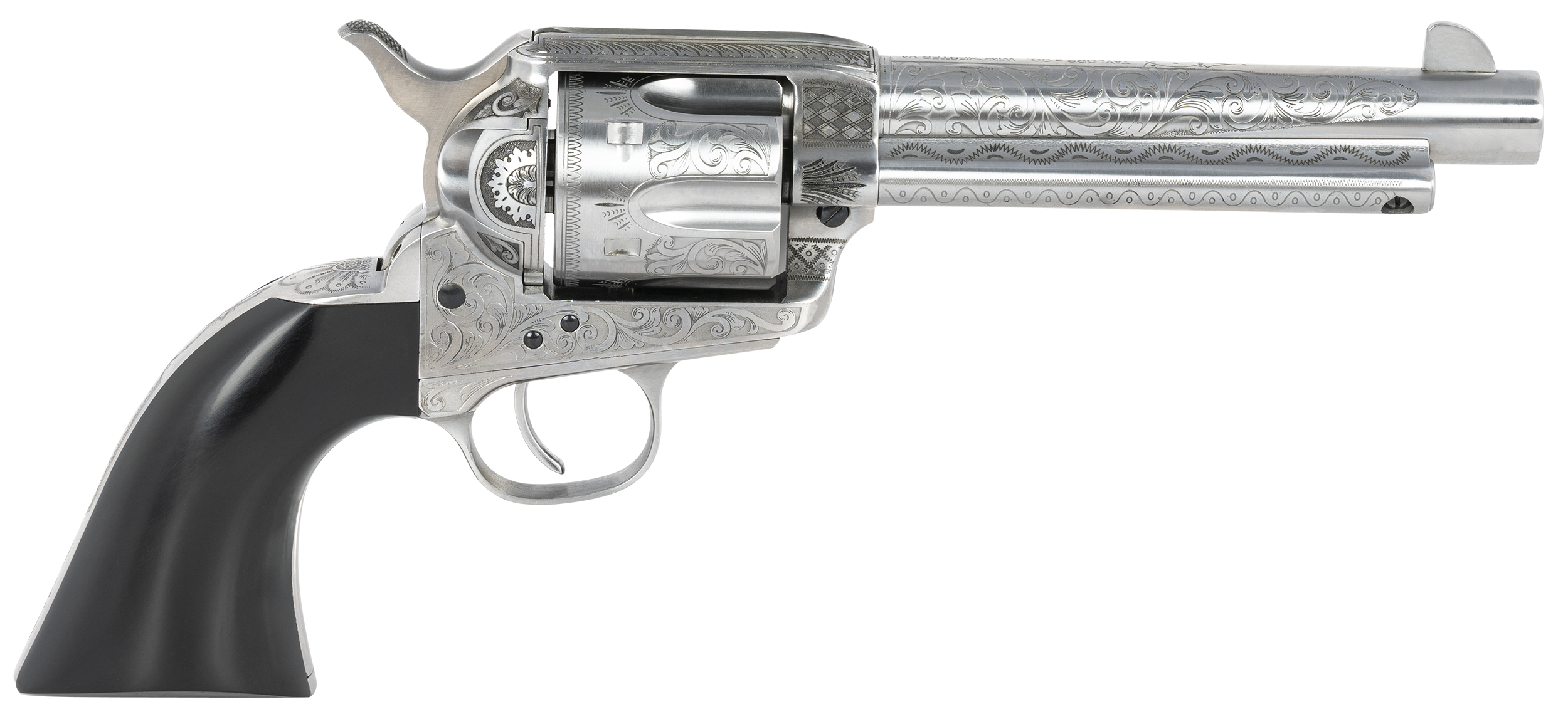 1873 Cattleman Photo 5.50" 6 Round 45 Colt Revolver | The Real Grit