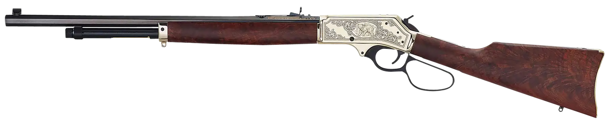 Side Gate Wildlife 22" 4 Round 45-70 Government Lever Action Rifle ...