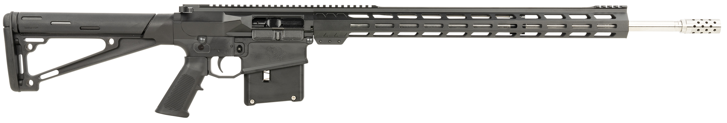 AR-10 24" 5 Round 7mm Remington Magnum Semi Auto Rifle | The Real Grit