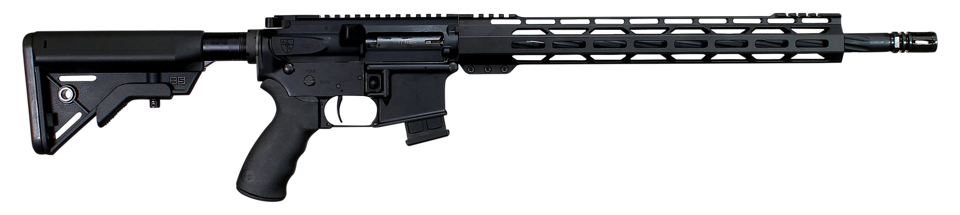 Tactical 18" 10 Round 17 HMR Semi Auto Rifle | The Real Grit