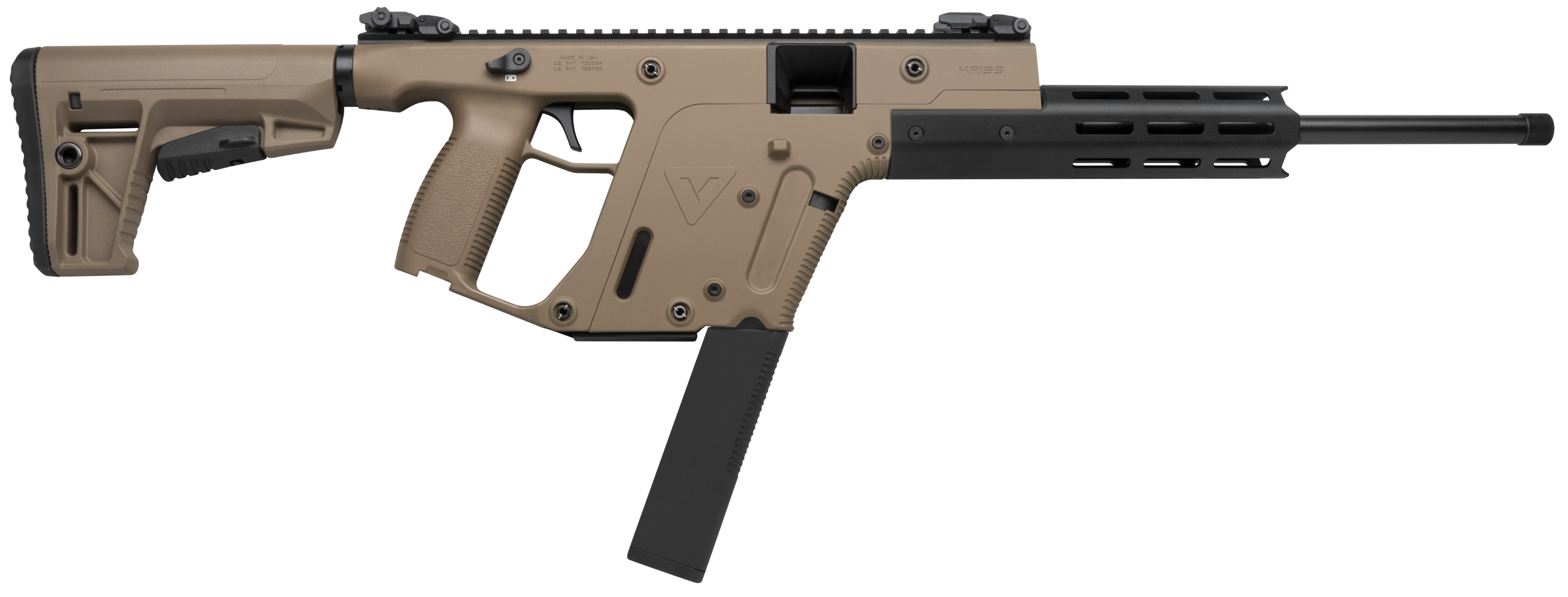 Vector CMB Gen2 16" 30 Round 22 Long Rifle Semi Auto Rifle - Flat Dark ...