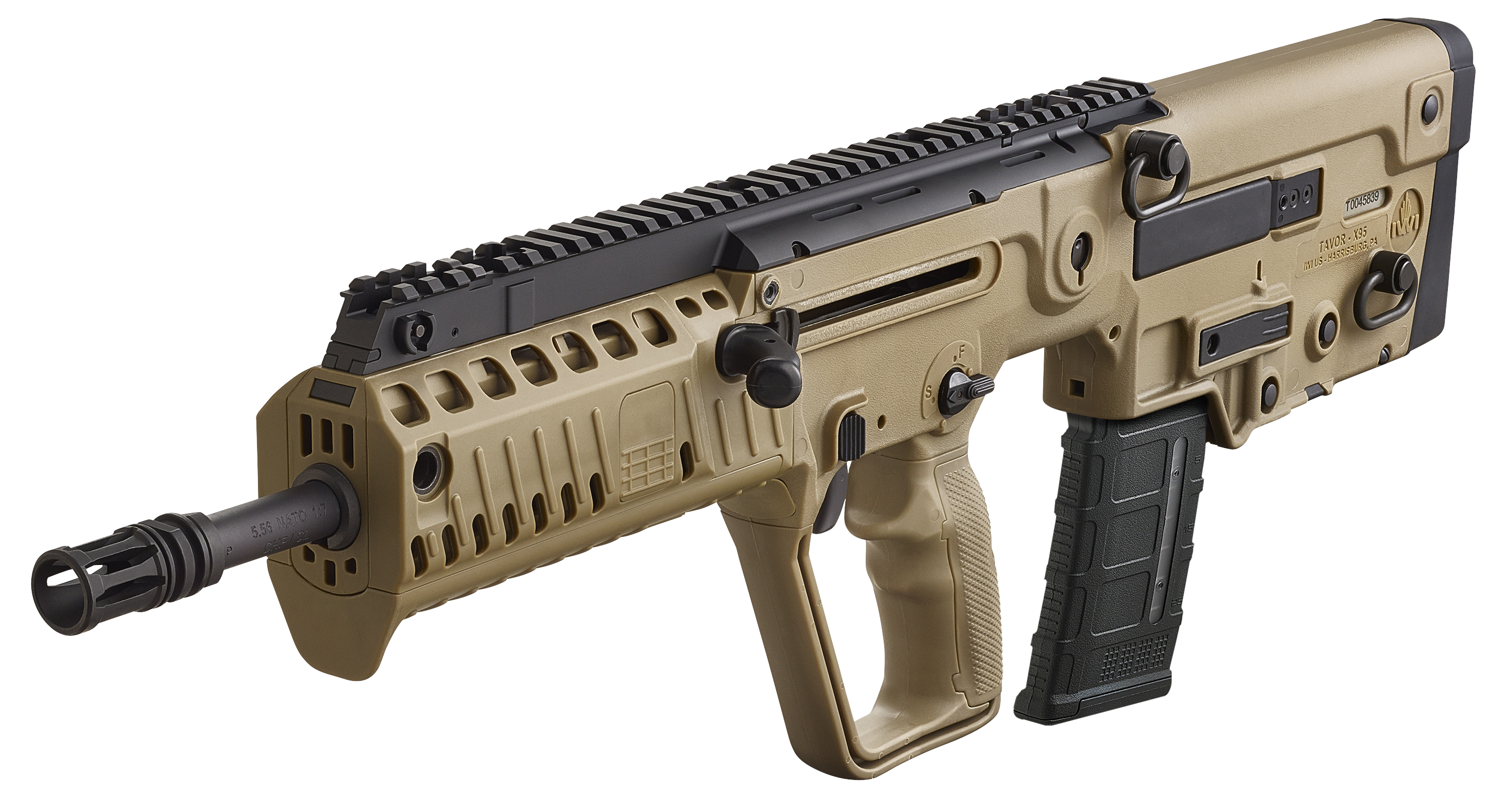 Tavor X95 18.50" 30 Round 5.56x45mm NATO Bullpup Style Semi Auto Rifle ...
