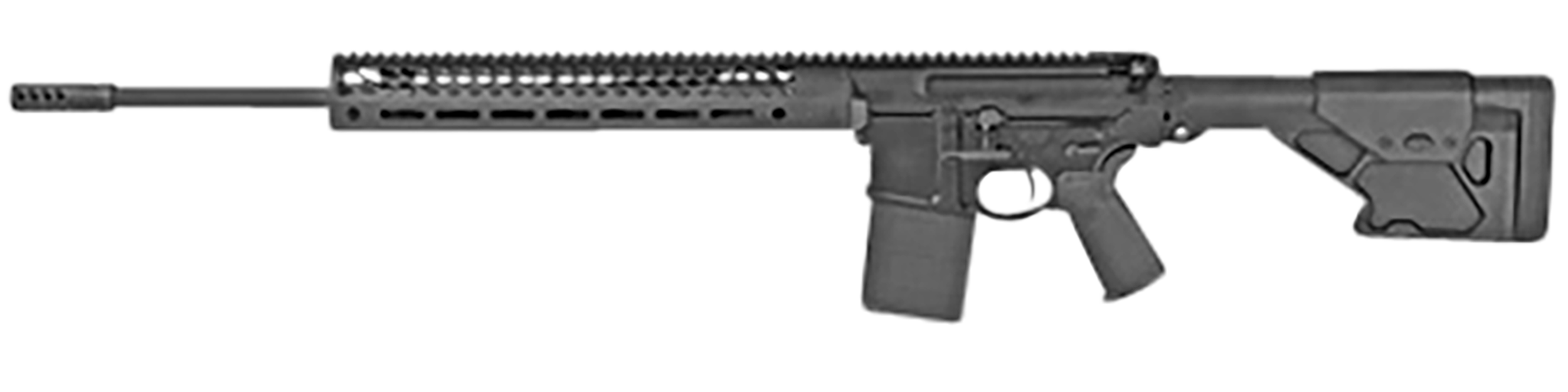 SP10 22" 20 Round 6mm Creedmoor AR10 Semi Auto Rifle - Black | The Real ...