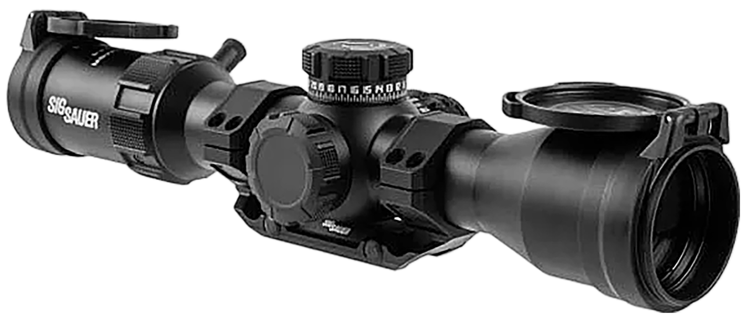 Tango-MSR 2-12x 40mm Rifle Scope - Black - Illuminated MRAD Milling 2.0 ...