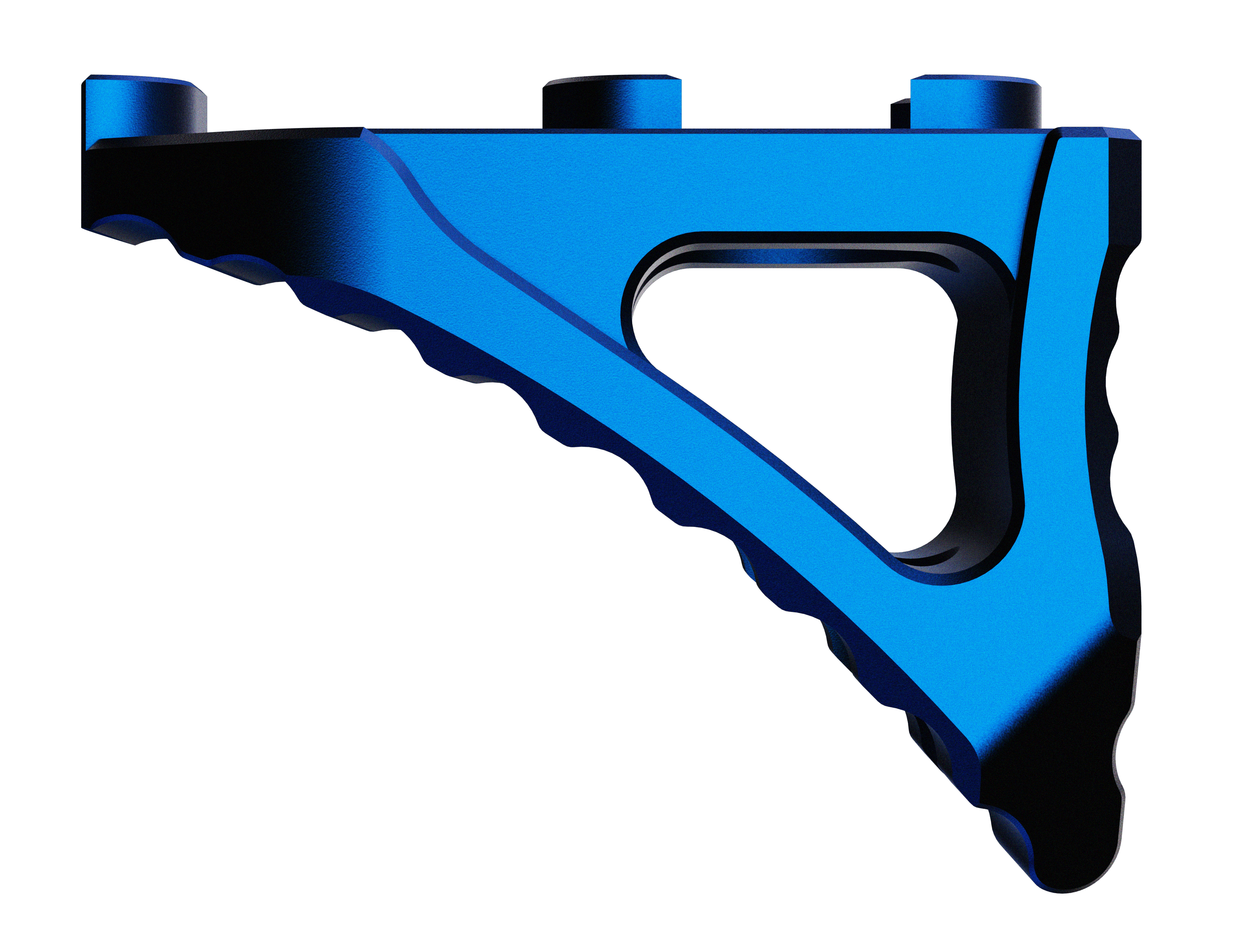 Micro M LOK Mount Handstop - Patriot Blue | The Real Grit