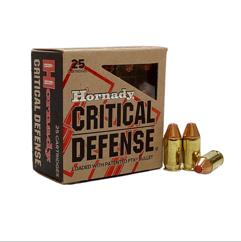 Critical Defense FTX 90 gr 380 ACP Handgun Ammo | Hornady | The Real Grit