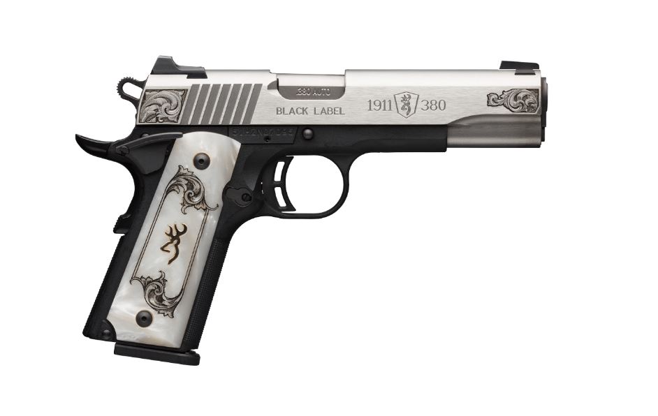 1911-380 Black Label Medallion 4.25" 8 Round 380 ACP Pistol | The Real Grit