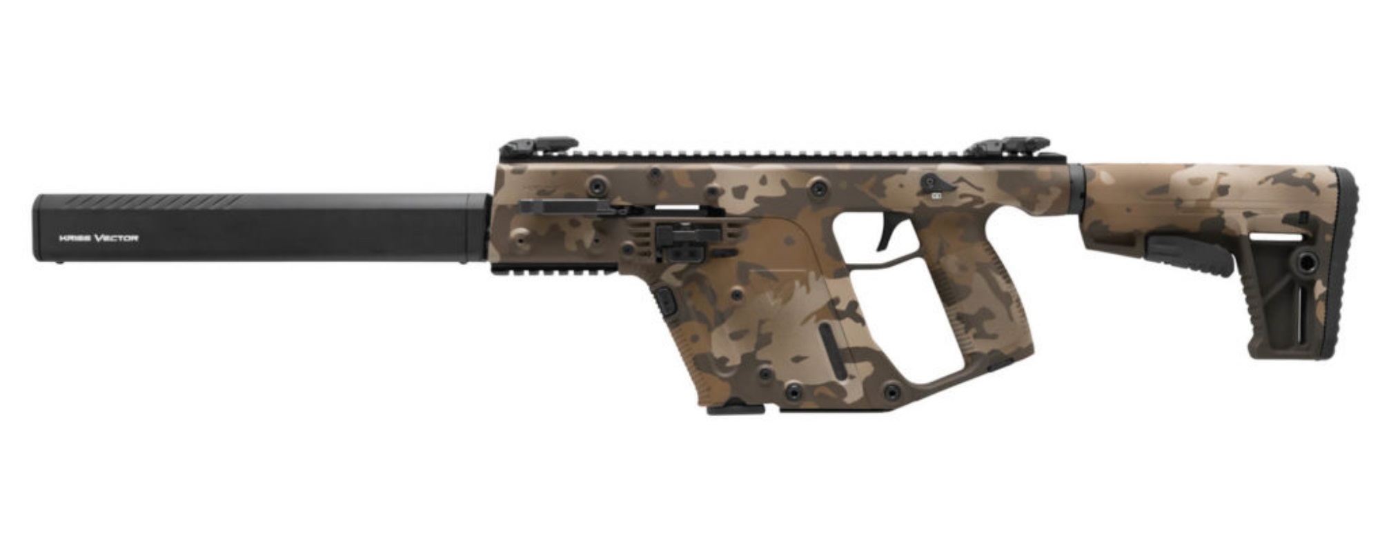 Vector CRB G2 16" 15 Round 10mm Semi Auto Rifle - MultiCam Flat Dark ...