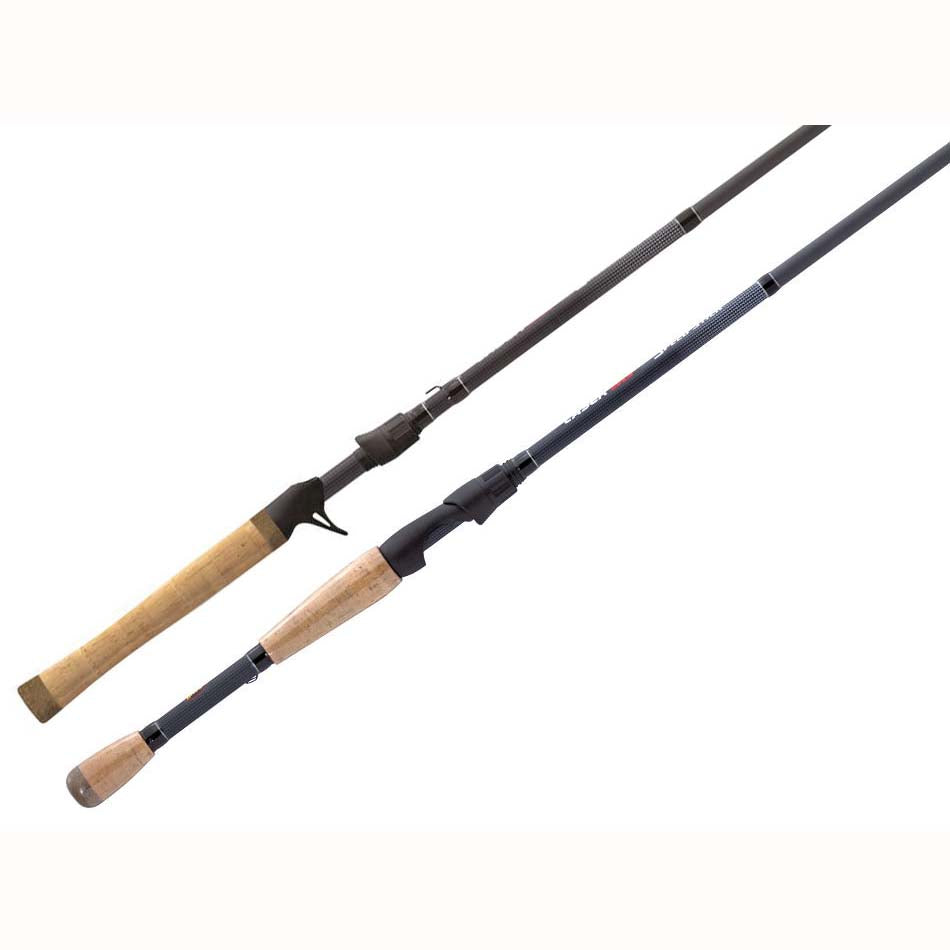 Laser SG1 7.25 Foot Medium Heavy Casting Rod - Brown/Black | The Real Grit