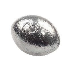 1/8 to 1/4 Ounce 14 Cavity Egg Slip Sinker Mold - Silver | The Real Grit