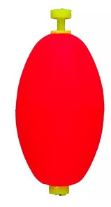 Snap On 2.50" Oval Float - 25 Pack - Red | The Real Grit