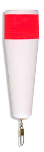 Pop-N-Bob 4" Weighted Float - 12 Pack - Red/White | The Real Grit