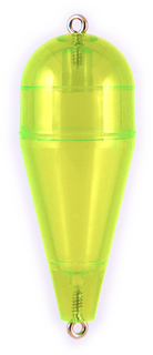 Torpedo 3/8 Ounce Float - Translucent Green | The Real Grit