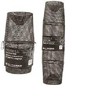 Deluxe Heavy-duty Steel Mesh Minnow Trap - Black | The Real Grit