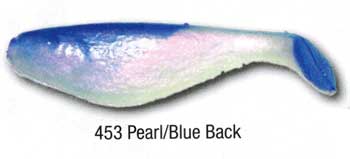 Shad Minnow 6 Inch Soft bait - 50 Pack - Pearl/Blue Back | The Real Grit