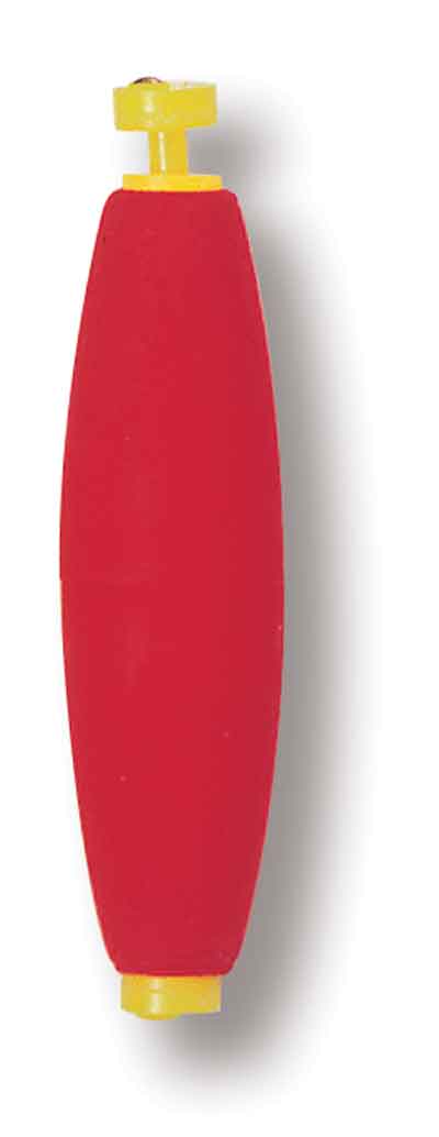 Cigar 2 1/2" Unweighted Foam Float - 50 Pack - Red | The Real Grit
