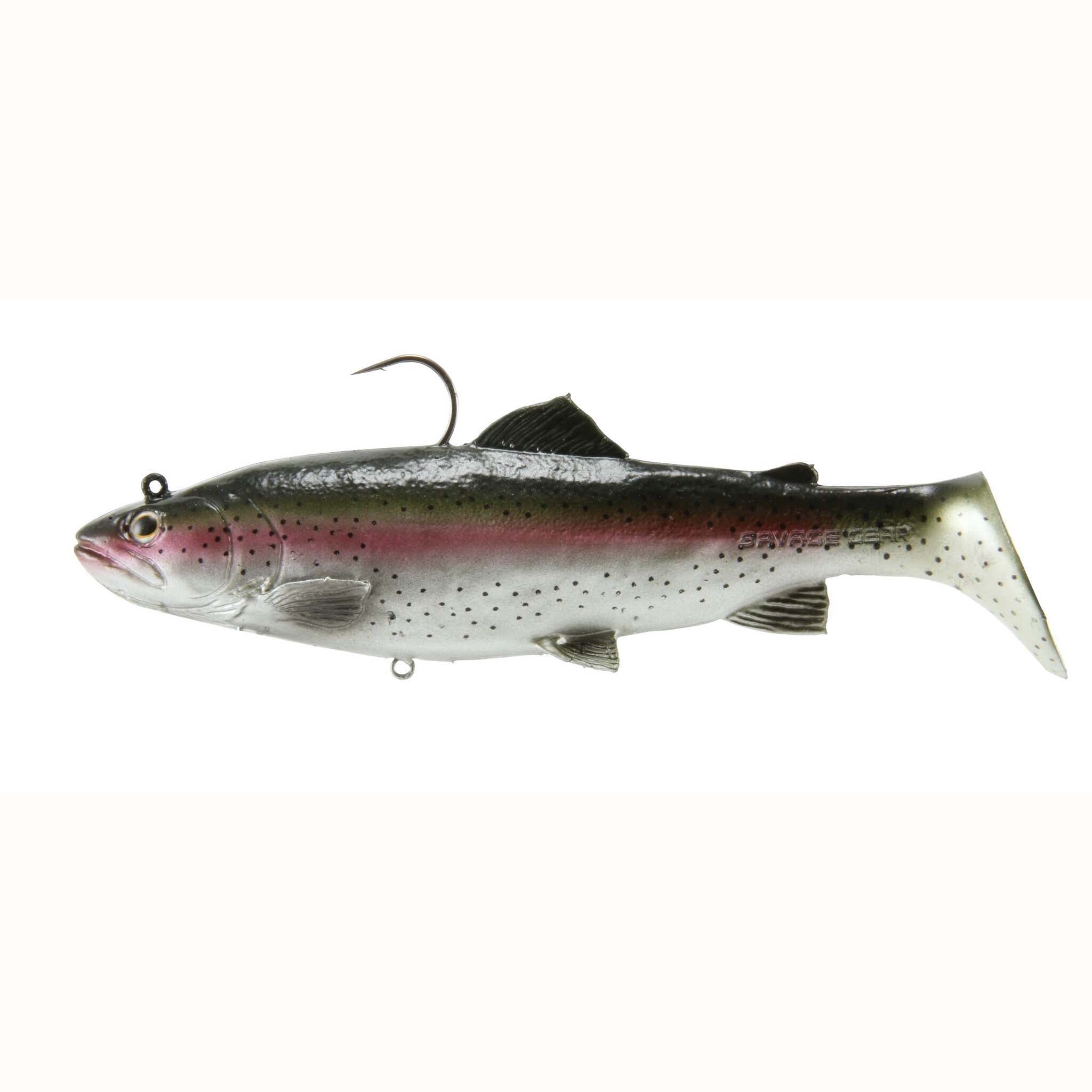 3D Real Trout 8 Inch 3.5 Ounce Slow Sinking Lure - Dark Trout | The ...
