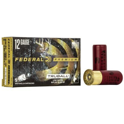 Federal Vital-Shok Rifled Slug 12 Gauge Ammo 1300 fps 5 rds | The Real Grit