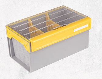 EDGE Master Plastics and Utility Box - Gray/Yellow | The Real Grit