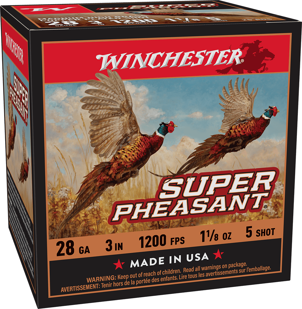 Super Pheasant #5 3" 1-1/8 oz 28 Gauge Shotgun Ammo - 25 Round Box ...