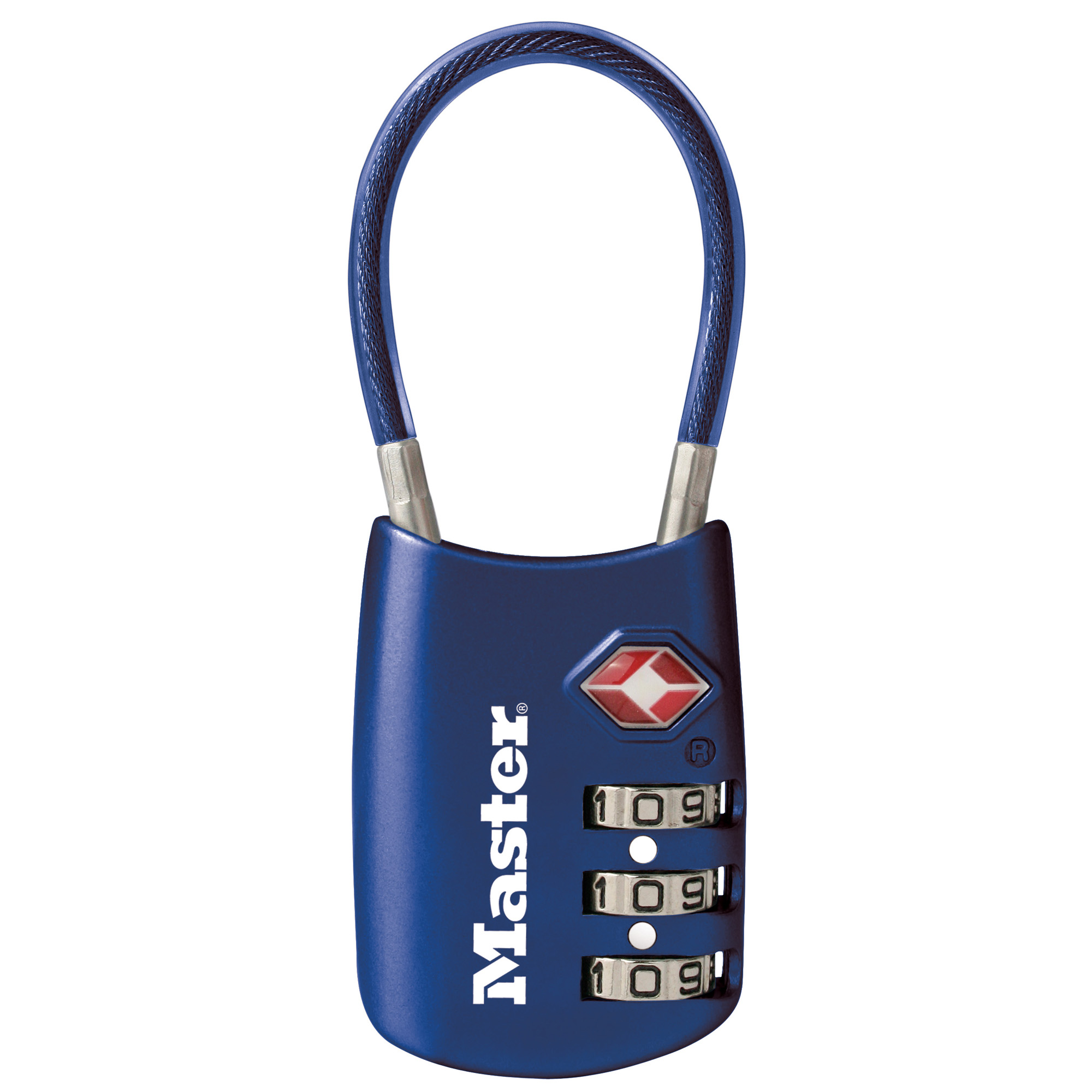 MasterLock Flexible Combo Padlock - Blue | The Real Grit