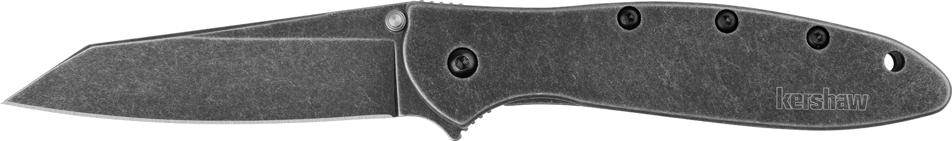 Leek Random EDC 3" Folding Reverse Tanto Plain Blade Knife - Blackwash ...