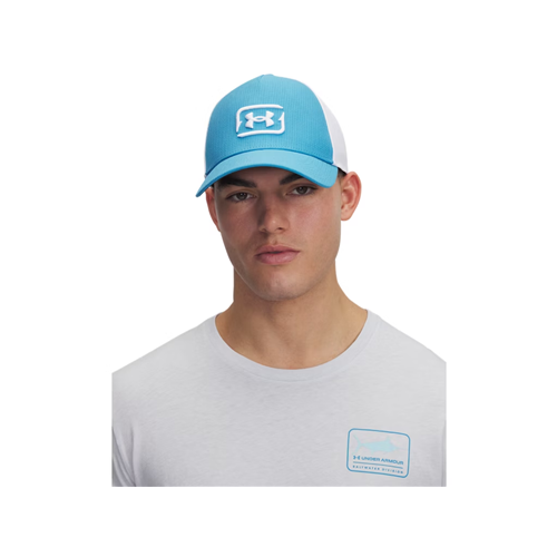 UA Iso-Chill Fish Trucker Hat | The Real Grit