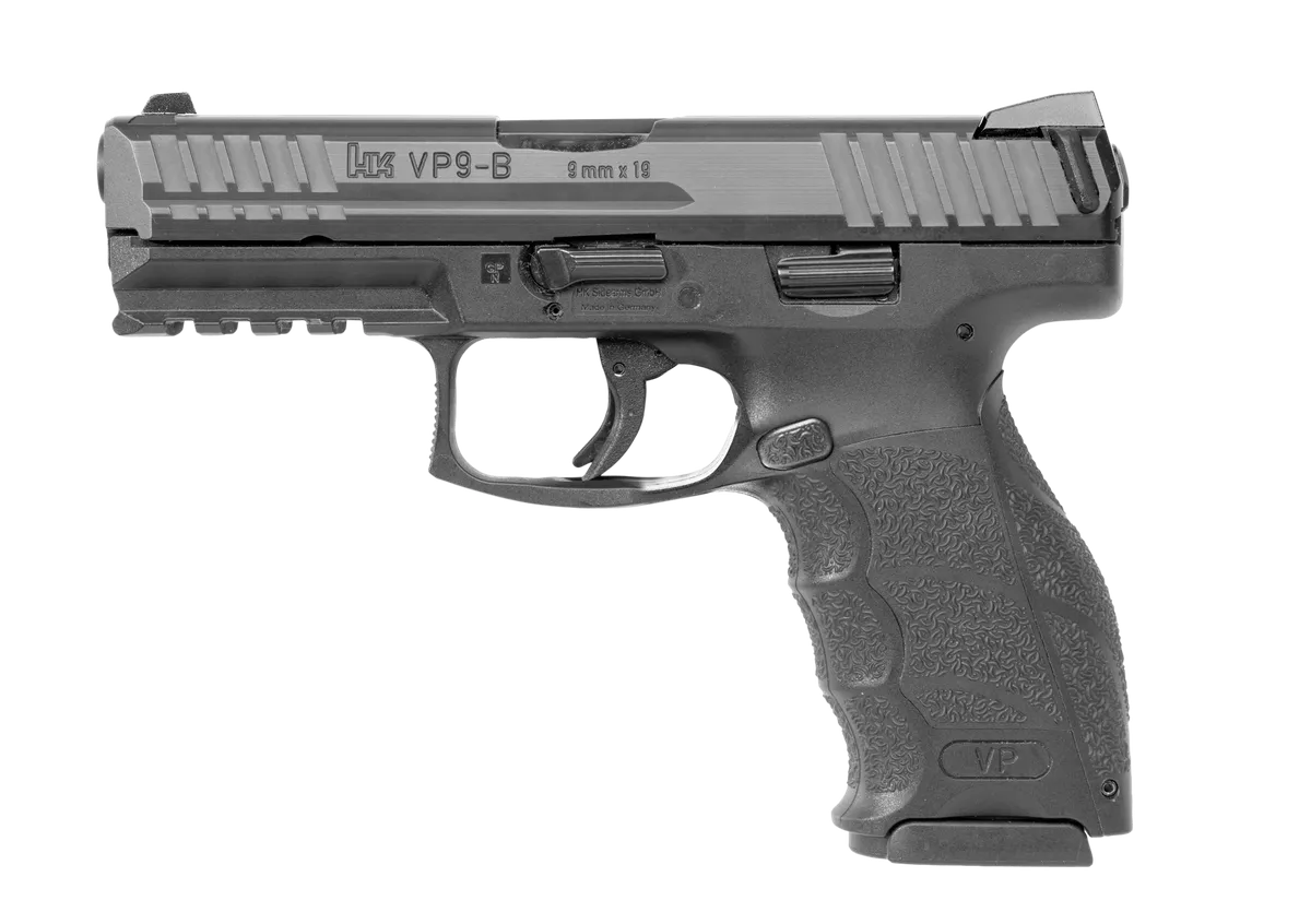 VP9B 4.09" 17 Round 9mm Luger Pistol with Night Sights - Black | The ...